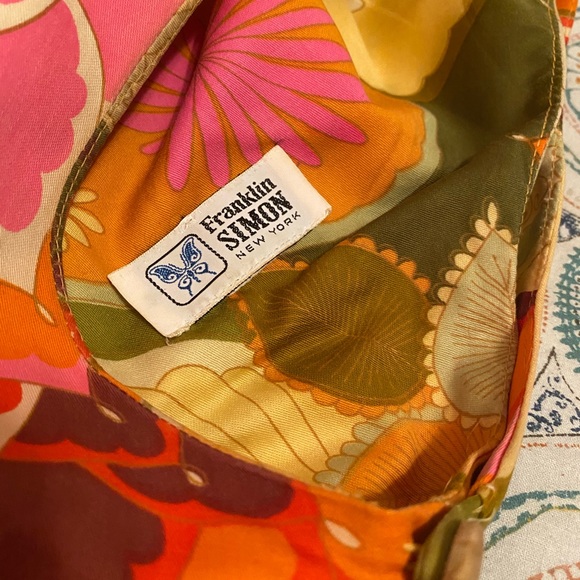 Franklin Simon | Dresses | Vintage 96s70s Franklin Simon Maxi Wrap ...